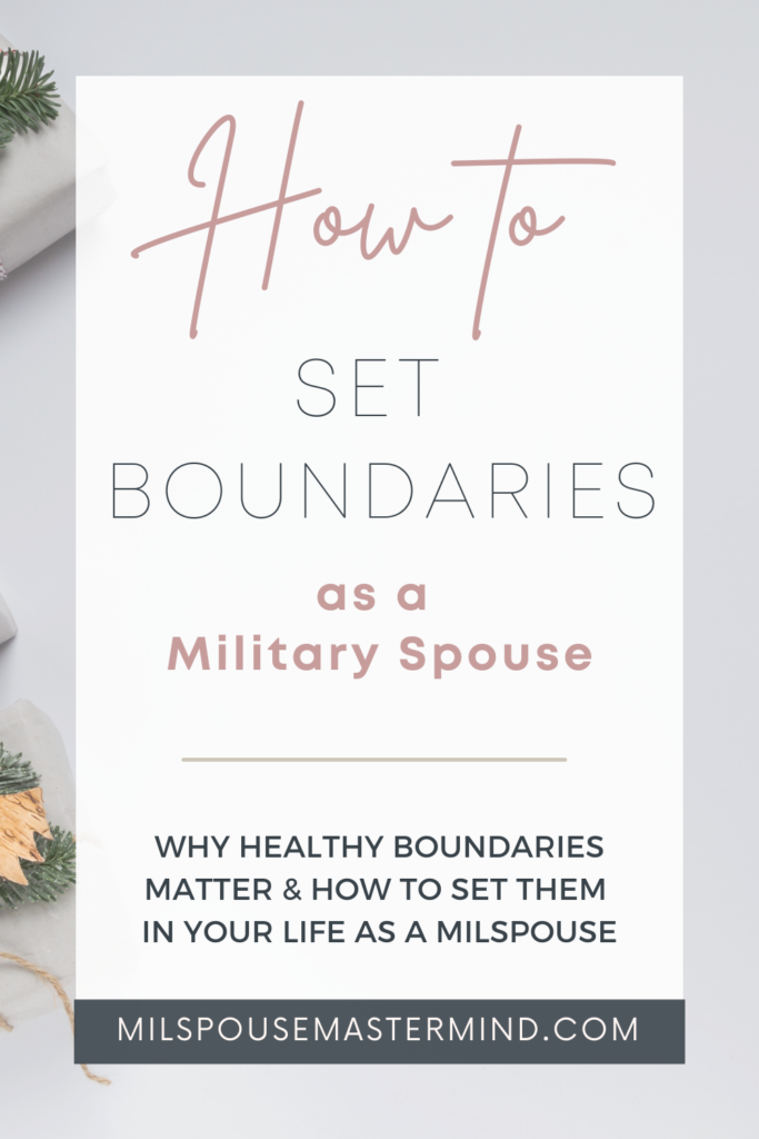 Volunteer or VolunTOLD?? WHY you Need Boundaries as a Military Spouse ...