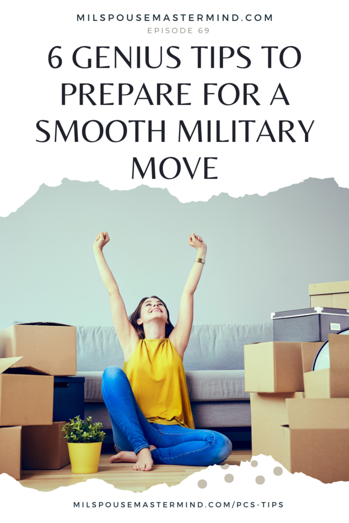 6 PCS Tips: How to Prepare For A Smooth Military Move - MilSpouse ...